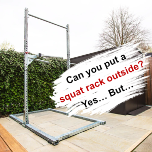 Can you put a squat rack outside? Yes, but… - Peck me out
